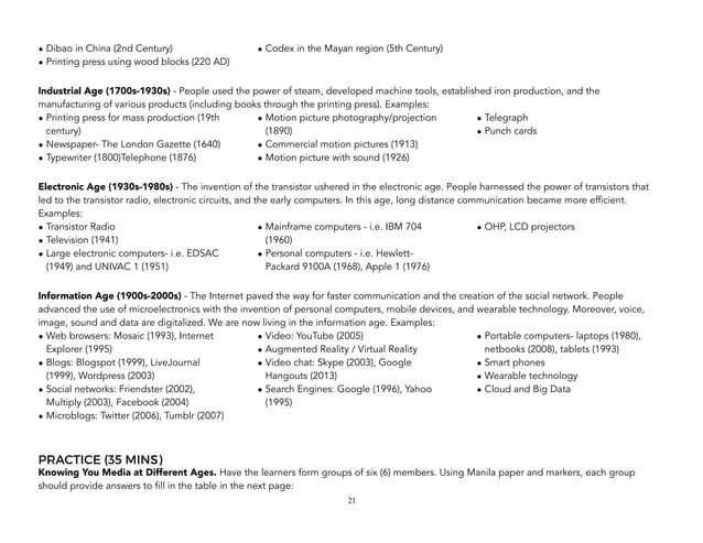 MIL SHS Curriculum Guide for Senior High | PDF