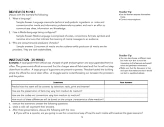 MIL SHS Curriculum Guide for Senior High | PDF