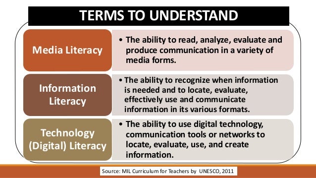 Media and Information Literacy (MIL) - 1. Introduction to Media and I…