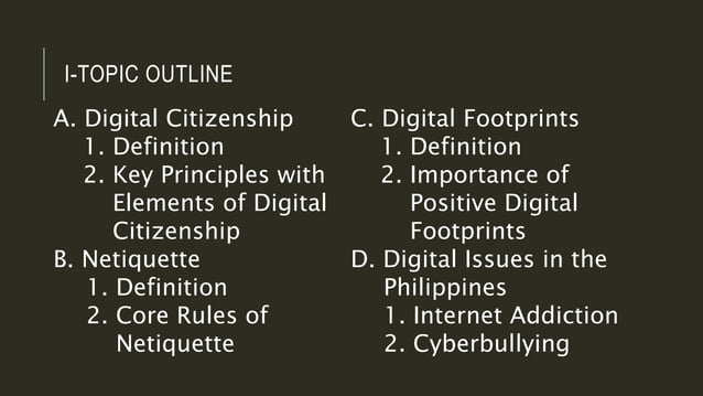 Media and Information Literacy (MIL) - Digital Citizenship, Netiquette ...