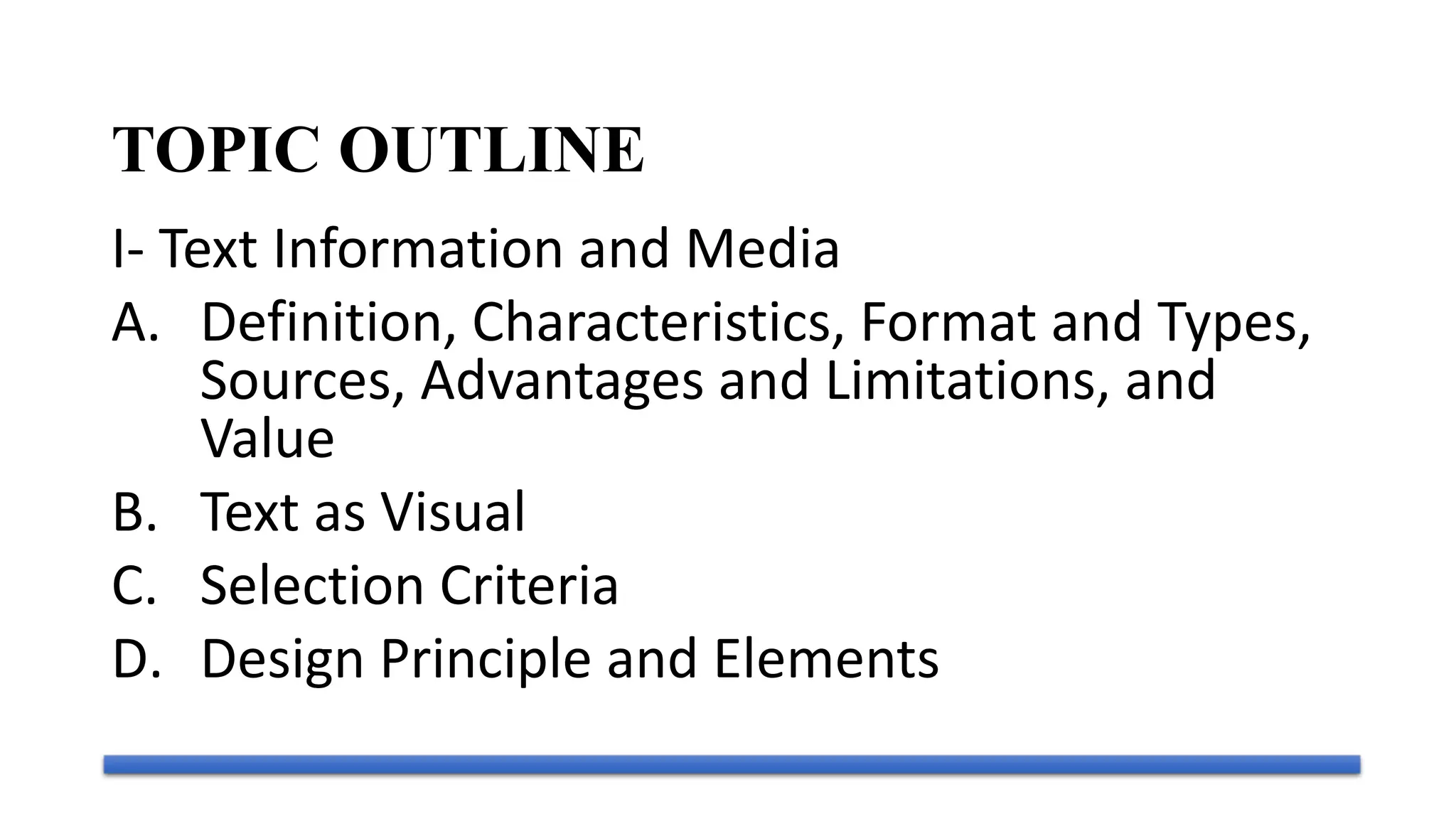 Media and Information Literacy (MIL)- Text Information and Media (Part ...