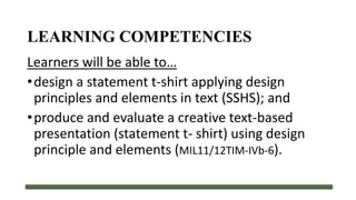 Text Information and Media (Part 2) Performance Task 2024.pptx