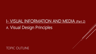 Media and Information Literacy (MIL)- Visual Information and Media ...
