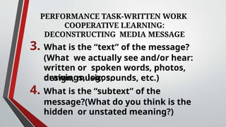 Media and Information Literacy (MIL) 4. Types of Media (Part 3 ...