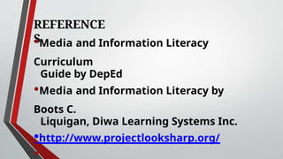 Media and Information Literacy (MIL) 4. Types of Media (Part 3 ...