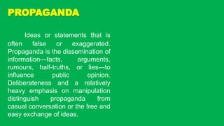 MEDIA AND INFORMATION LITERACY REPORT_071411.pptx | Media Industry ...