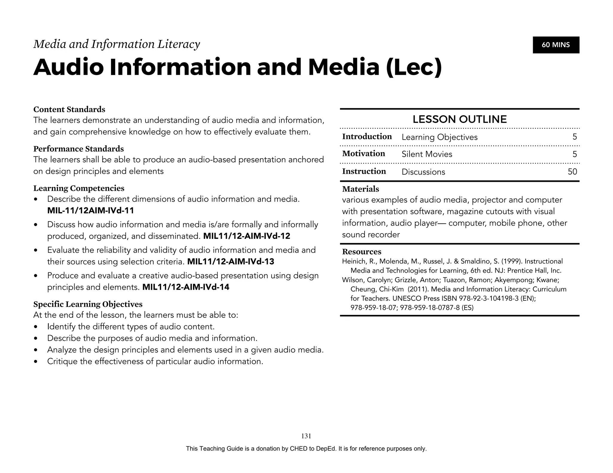 Media and Information Literacy Teaching Guide | PDF