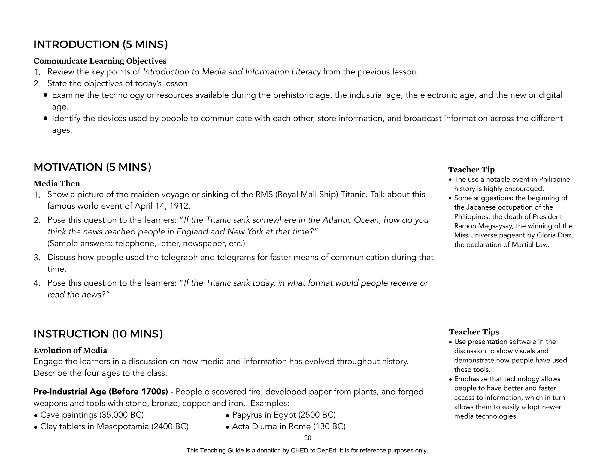Media and Information Literacy Teaching Guide | PDF | Professional ...