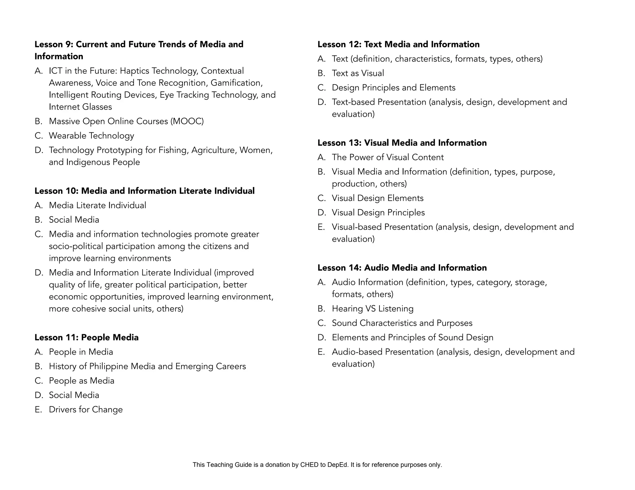 Media and Information Literacy Teaching Guide | PDF | Professional ...