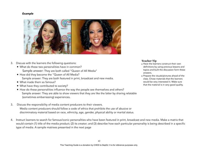 Media and Information Literacy Teaching Guide | PDF | Professional ...