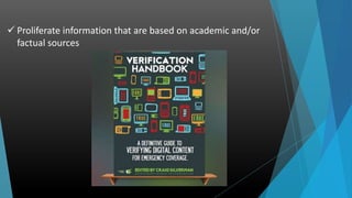 Media and information literate individual | PPTX