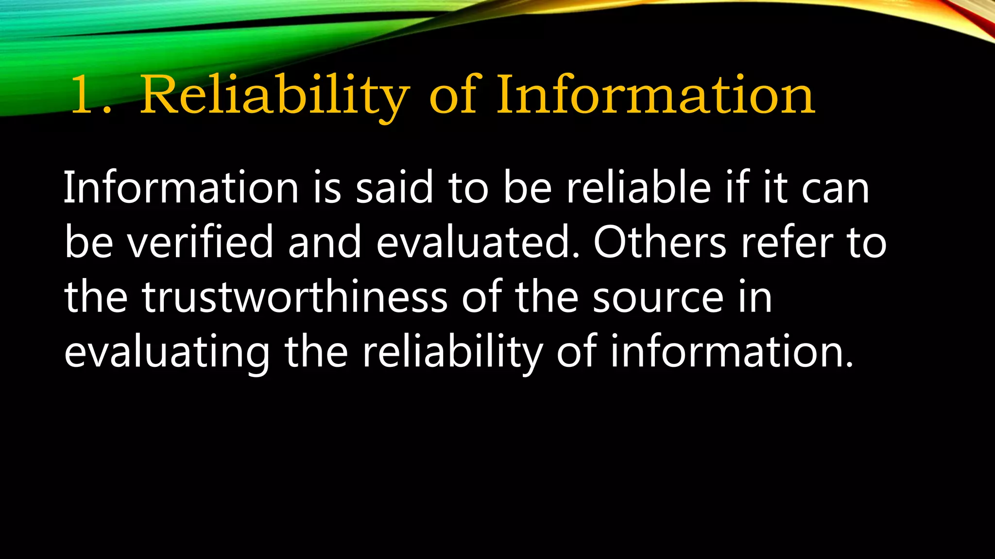 Media and Information Sources | PPTX