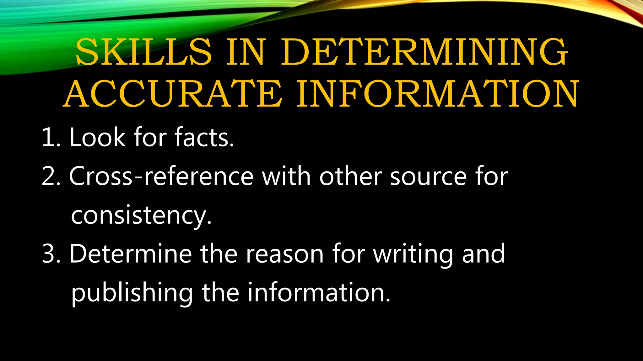 Media and Information Sources | PPTX