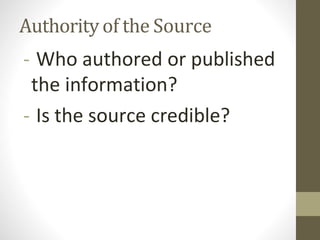 Media and Information Sources.pptx | Internet | Computing