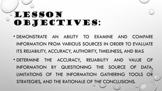 Media and Information Sources(Media and information Literacy).pptx