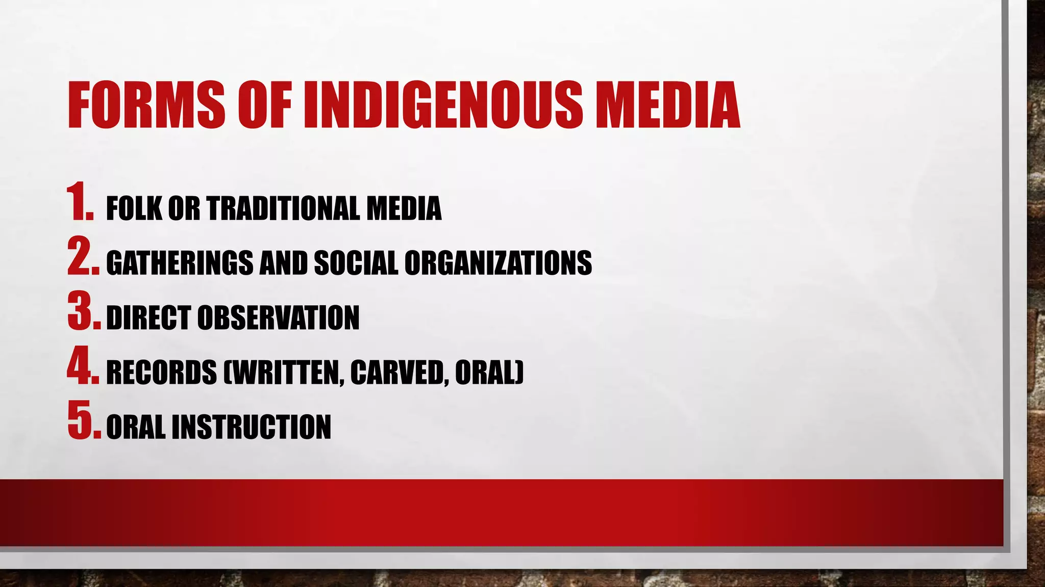 Media and Information Sources | PPTX