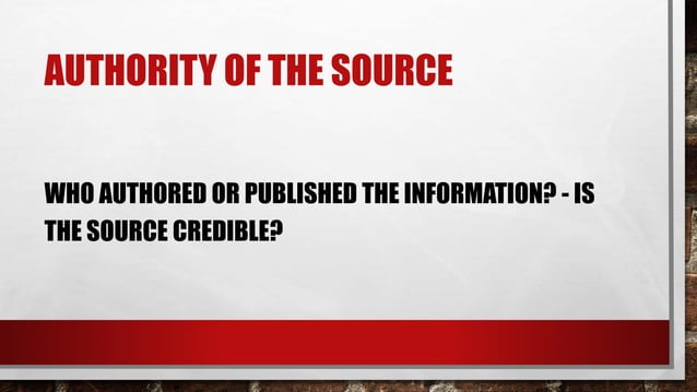 Media and Information Sources | PPTX