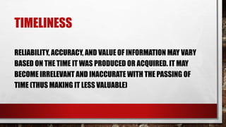Media and Information Sources | PPTX