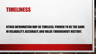 Media and Information Sources | PPTX