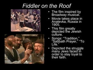 Judaism in the Media Revised | PPT
