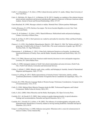 Media and minorities | PDF