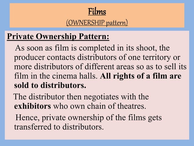 Ownership Patterns of Mass Media | PPTX