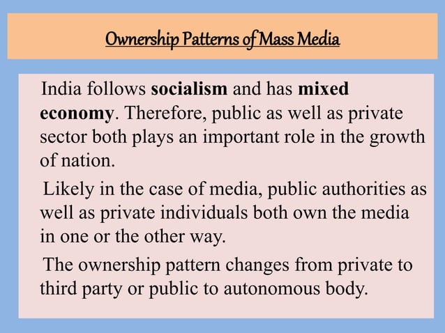 Ownership Patterns Of Mass Media ownership-patterns-of-mass-media
