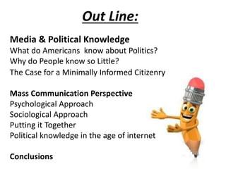 Media and political knowledge | PPTX