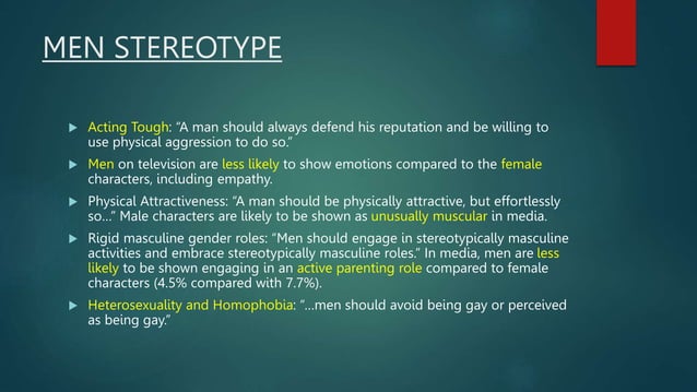 MEDIA AND STEREOTYPE.pptx | Debated Sensitive Social Issues | Sensitive ...