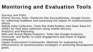 media and tool Development support communication.pptx
