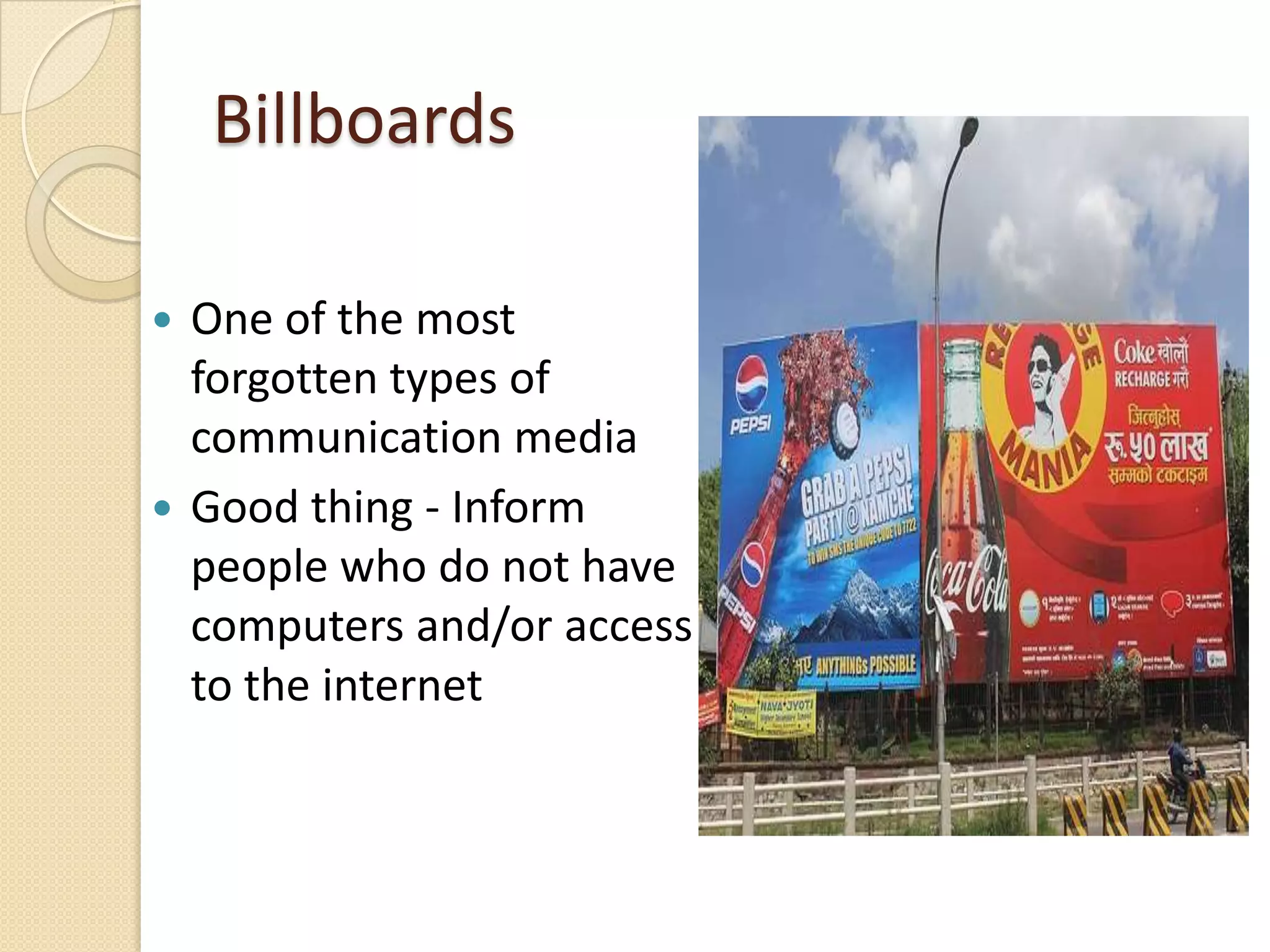 Media and types of communication | PPTX