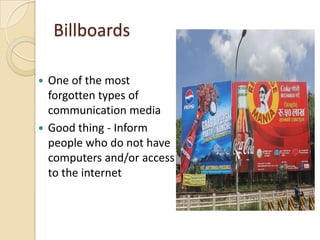 Media and types of communication | PPTX