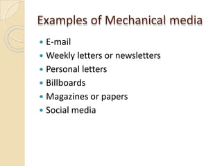 media and types ofcommunication.pdf | Email | Internet