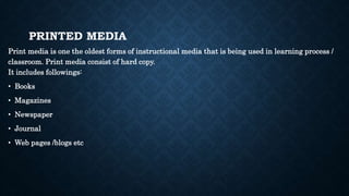 Media & its Types & Uses | PPTX