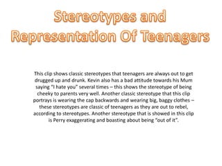 Representation Of Age | PPTX | Parenting Teens | Parenting