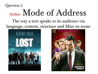 Media assessment | PPT | Genres