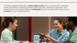 Media Assignment Help - my assignments pro | PDF