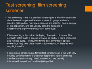 Media audience | PPT