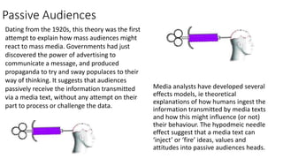 Media audiences | PPT