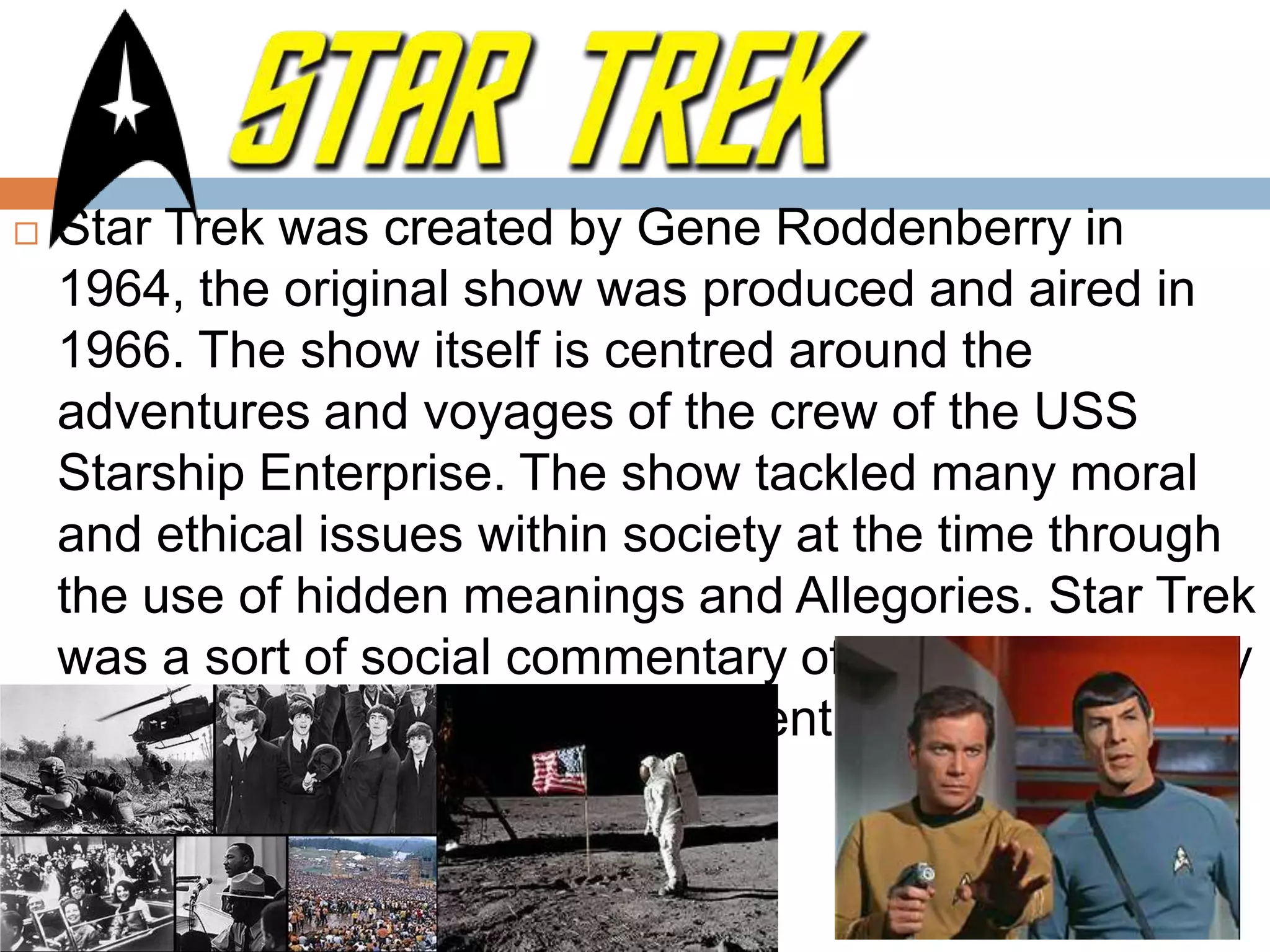Media audiences star trek | PPTX