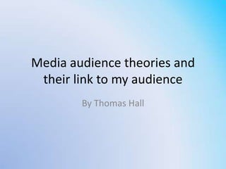 Media audience theories | PPT