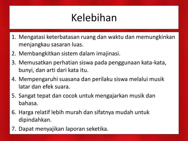 Media audio dan media visual | PPT
