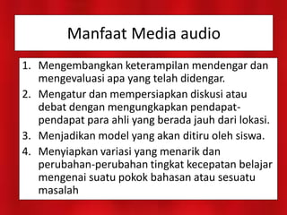 Media audio dan media visual | PDF