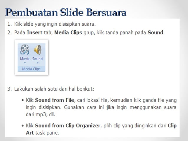 Media audio visual | PPT