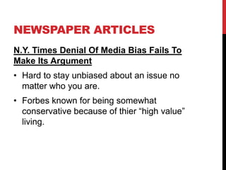 Media bias final | PPTX