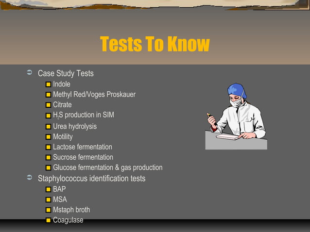 Media biochemical tests | PPT
