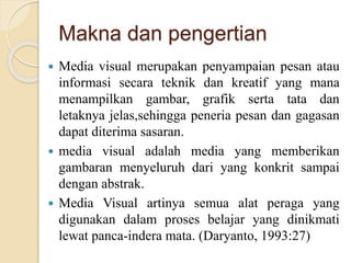 Media Visual (matakuliah media BK) | PPTX