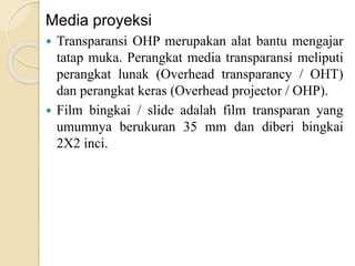Media Visual (matakuliah media BK) | PPTX