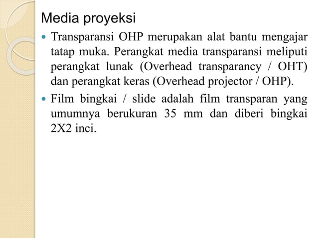 Media Visual (matakuliah media BK) | PPTX