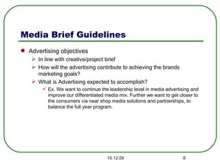 Media Brief And Strategy Checklist | PPT
